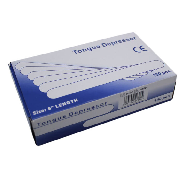 Wooden Tongue Depressors Box of 100 | Medulla Supplies